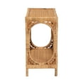 Free Shipping! bali & pari Ramona Bohemian Handcrafted Rattan Console ...