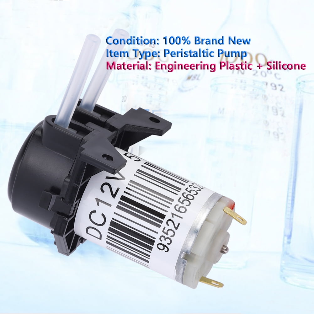 Bomba peristáltica para líquidos, bomba microperistáltica autocebante de ángulo recto con ...