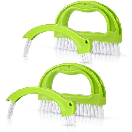 2 Pieces Grout Brush Cleaner Scrubbing Floor Line and Tile Joint ...