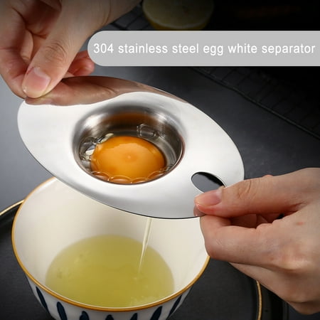 Egg Separator Handheld Divider Cake Cheesecake Cookies Extractor ...