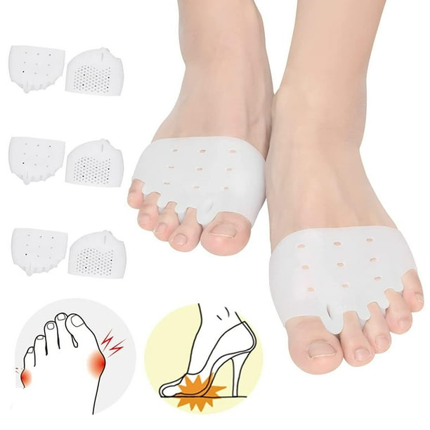 Jinsinto Toe Separator for Feet Correct Toes Yoga 3 Pieces Silicone ...