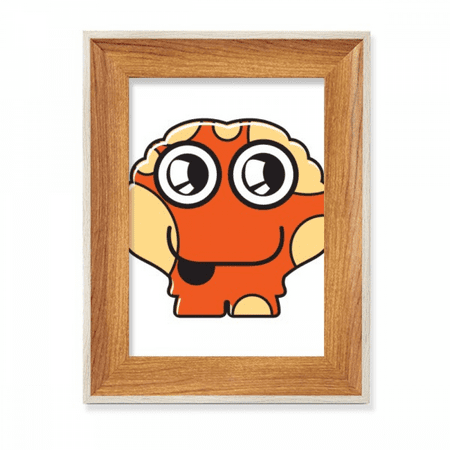 Universe And Alien Orange Alien Desktop Wooden Photo Frame Display ...