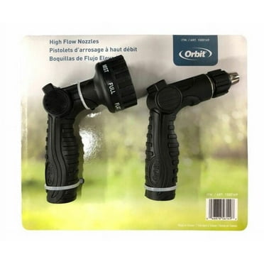Orbit Garden Hose Spray Nozzle with Rubber Grip, Watering Sprayer ...