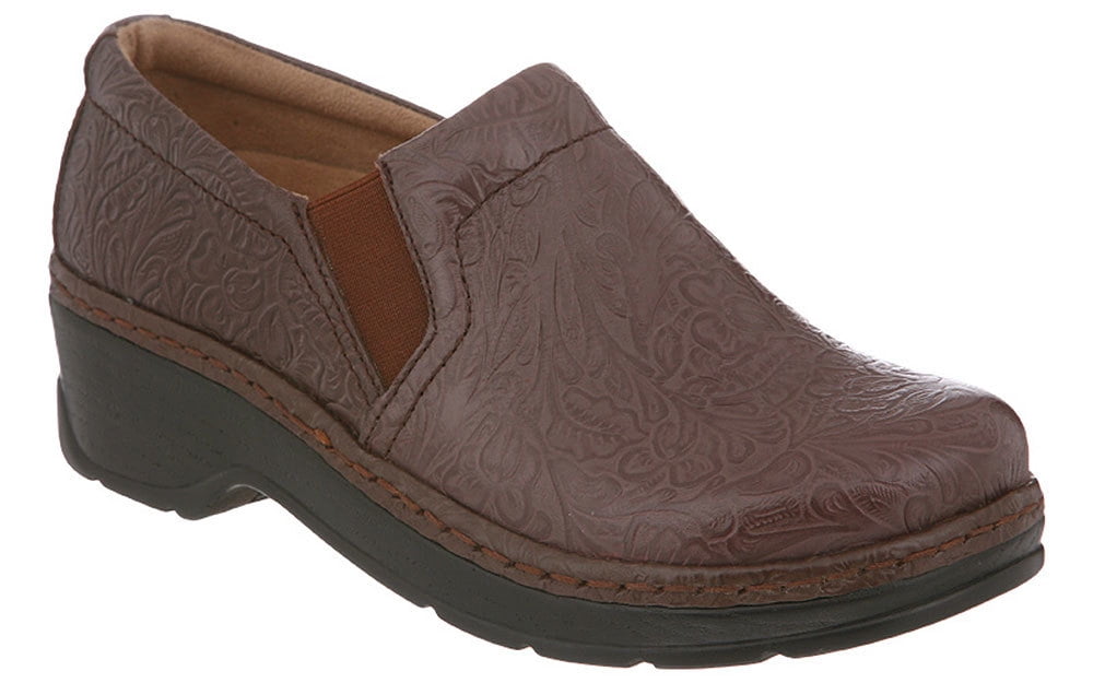 Klogs Naples Mens - Womens Clogs - Coffee Tooled - Walmart.com
