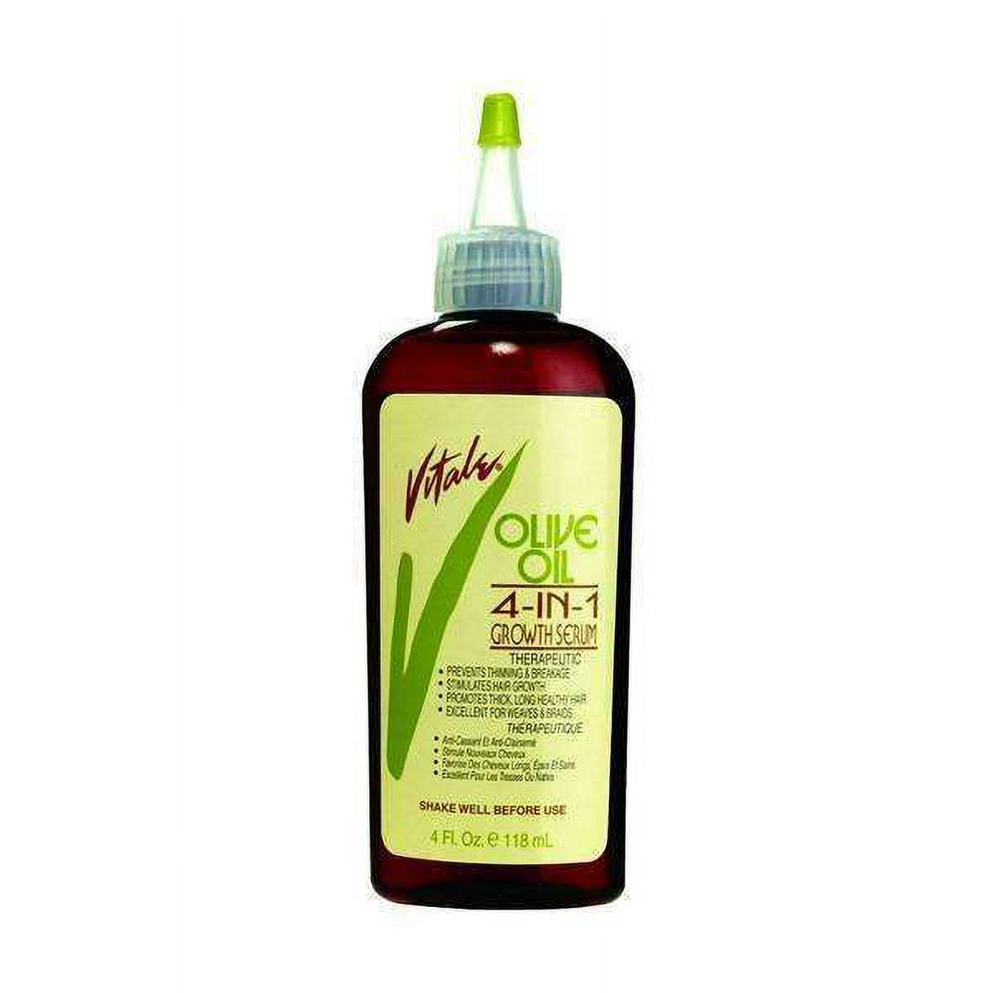 Click here for Vitale Olive Oil 4-In-1 Growth Serum 4oz prices