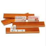 "GSE Games & Sports Expert 13.75"" Wooden Domino & Card Racks Trays ...