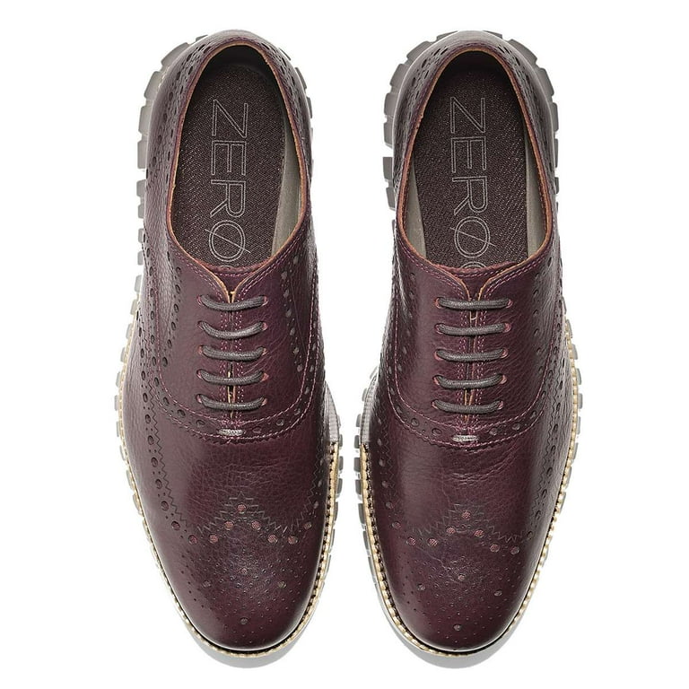 Mens 5 Zerogrand Wingtip Oxford