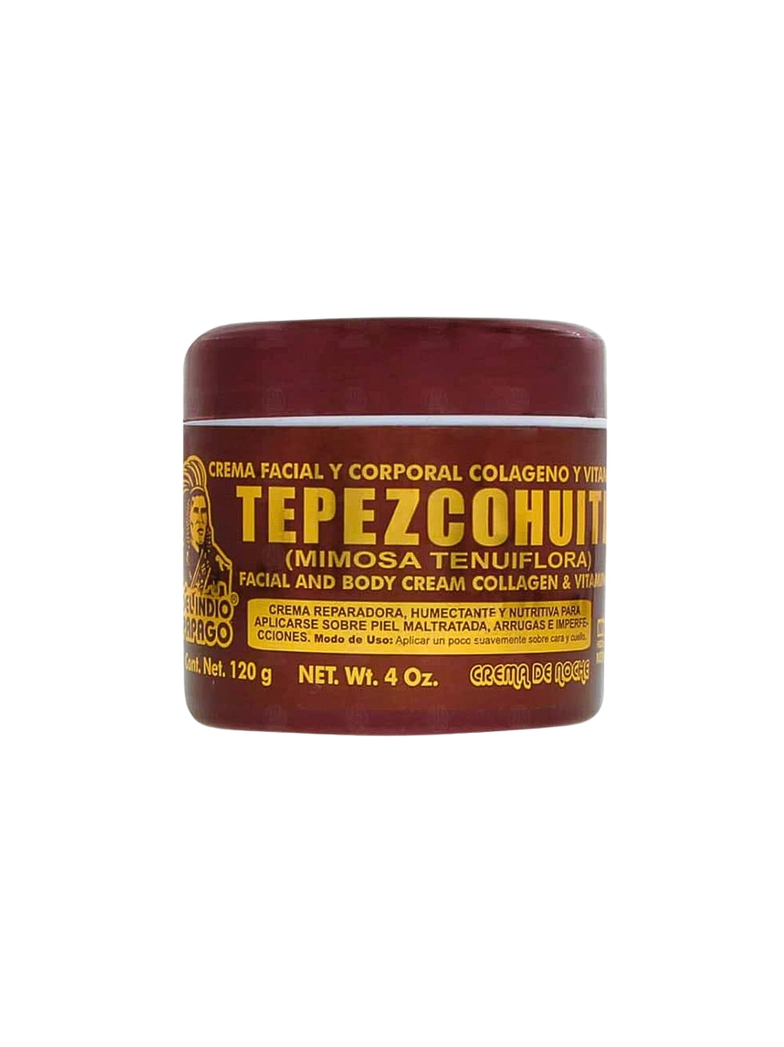 Crema de noche Del Indio Papago Tepezcohuite - Crema de Tepezcohuite de ...