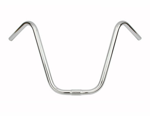 V Lowrider Handlebar 13" 25.4mm Chrome. Bike handle bar, bicycle handle ...