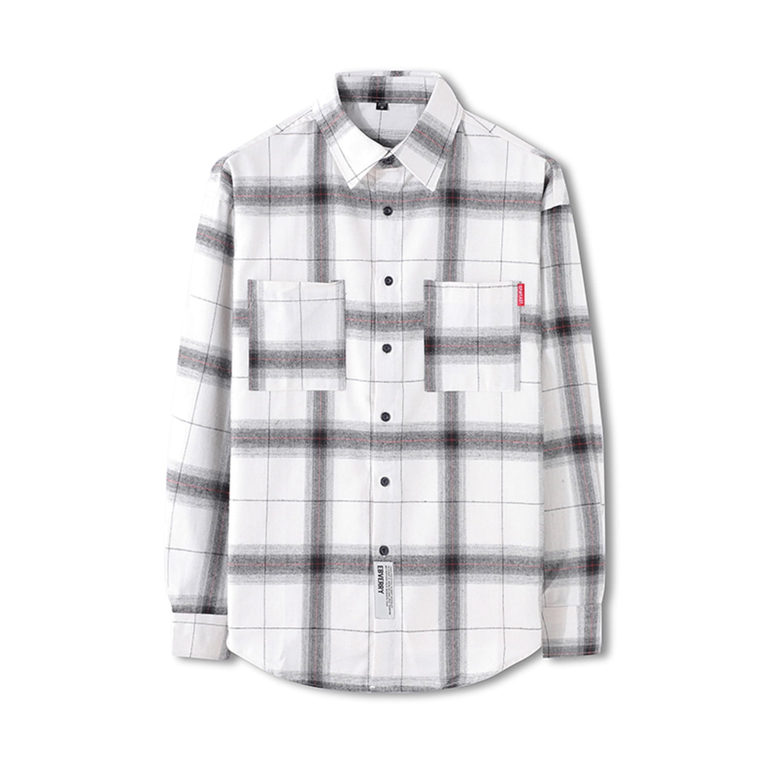 Click here for Aqestyerly Mens Flannel Shirt Long Sleeve Plaid Re... prices