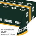 Green Bay Packers Plastic Tablecloths, 3 Count - Walmart.com
