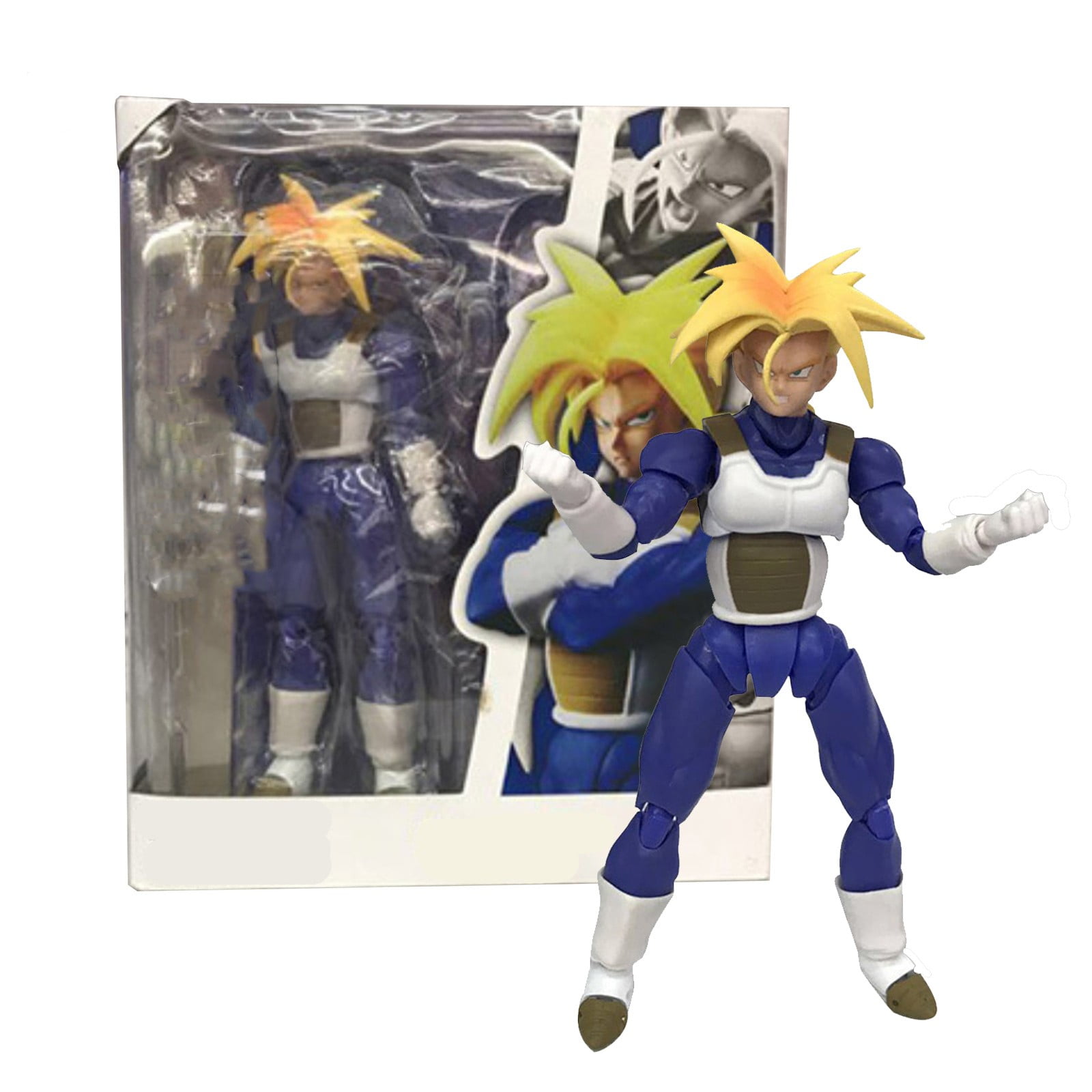 Bandai Spirits - Dragon Ball Z - Super Saiyan Trunks Doll Figurine ...