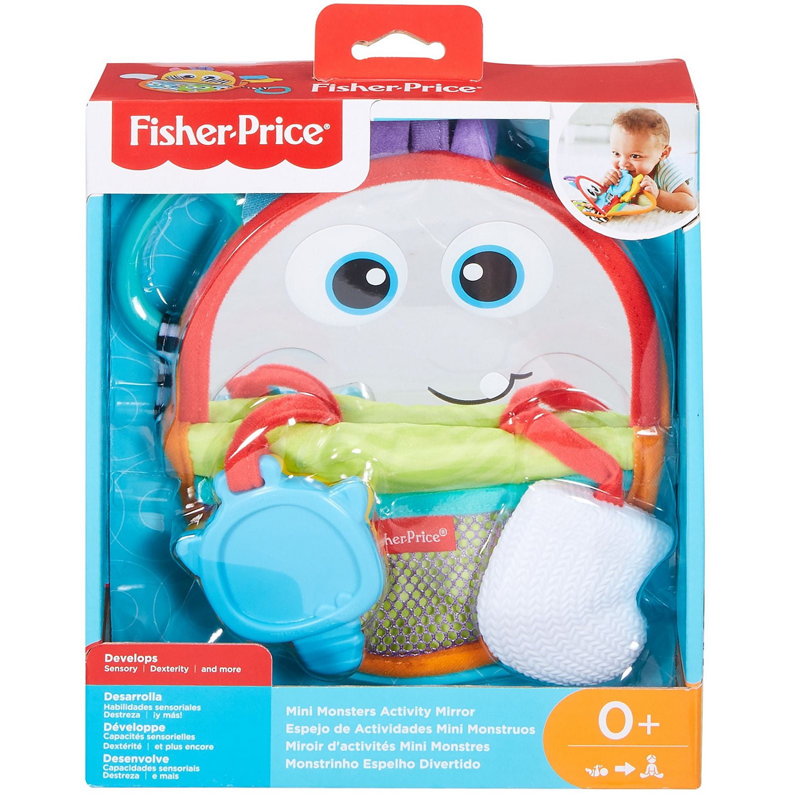 Fisher-Price Mini Monsters Activity Mirror - Walmart.com