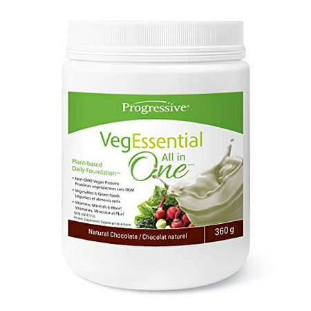Progressive VegEssential, All-In-One Vegan Protein, Greens, Vitamins ...