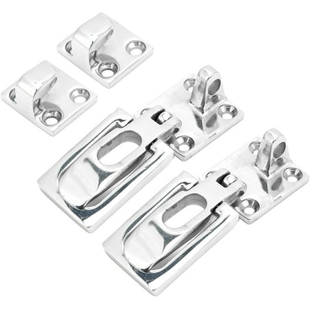 Boat Anti Rattle Latch, 2pcs 316 Stainless Steel Lockable Door Latch ...