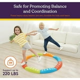 Special Supplies Toddler Gym Wavy Circle Balance Beams, 8 Pc. Set, Non ...