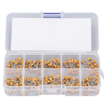 Ceramic Capacitor Assortment Kit, Monolithic Ceramic Capacitor 10PF To ...