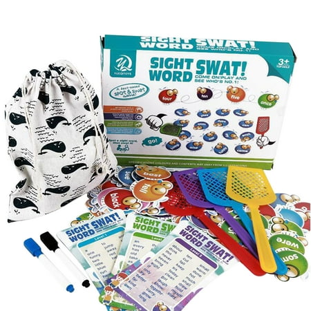 Swatting Sight Word Game Educational Sight Word Game Toy for Kids ...