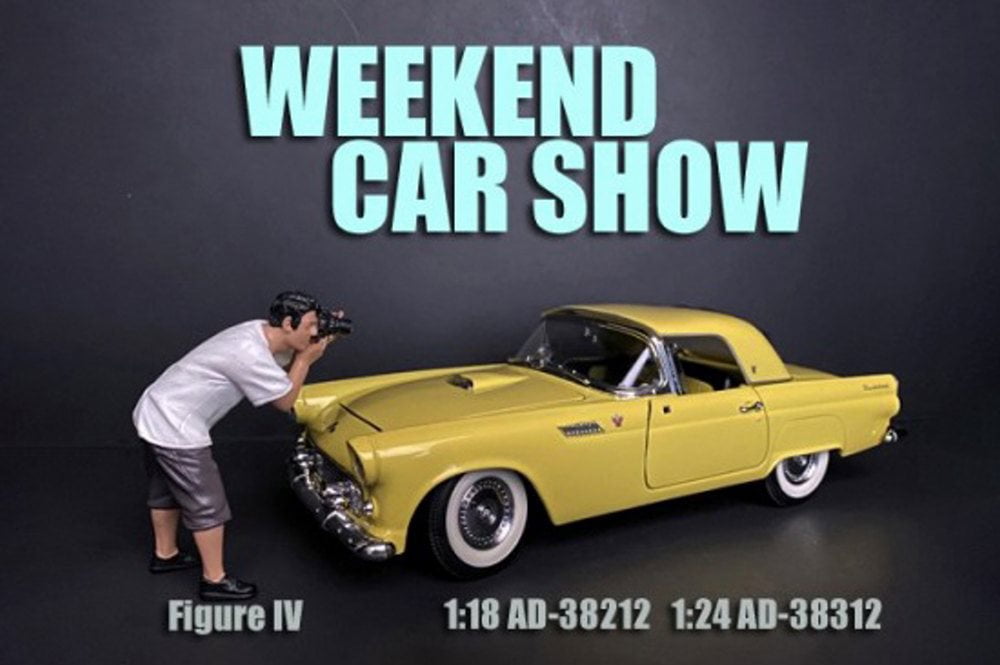 Weekend Car Show Figure IV, Brown and White - American Diorama 38212 ...