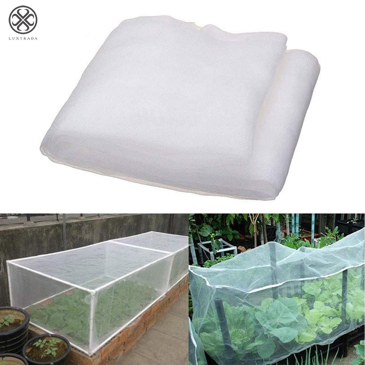 Luxtrada Garden Mosquito Netting Bug Insect Net Hunting Barrier Blind ...