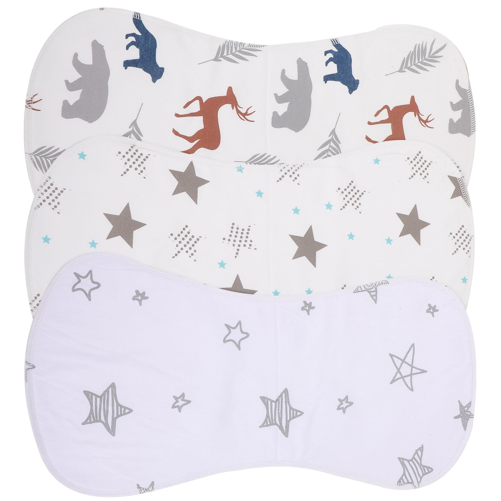 Click here for Ounona 3 Pcs Baby Burp Cloths Cotton Burp Cloth Ab... prices