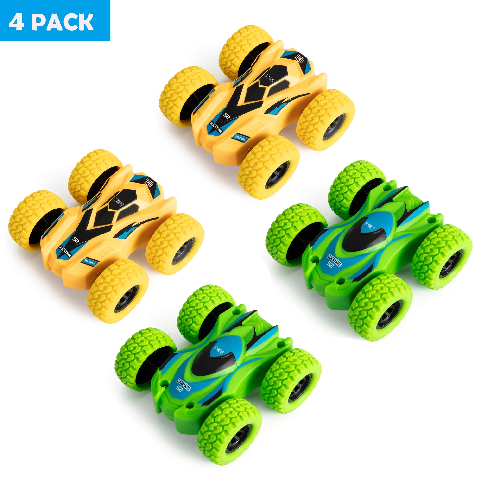 LELINTA Friction Powered Car Toys for Kids Toddlers Powered Pull Back ...