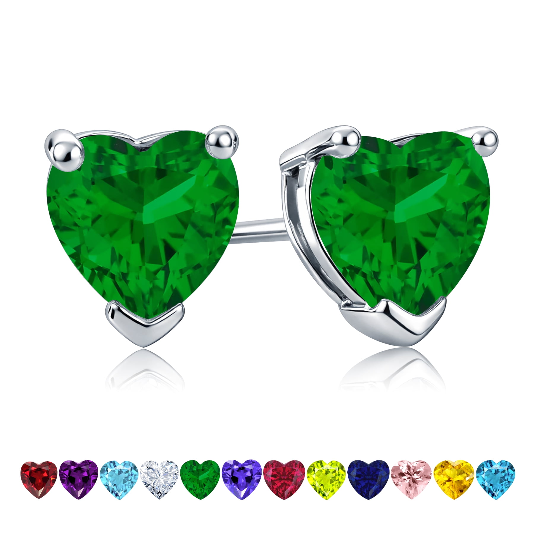 Click here for Jeenmata Gorgeous 1.5 Carat Heart Cut - Emerald -... prices