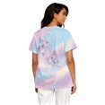 Binienty Medical Scrubs for Women, Stretchy V Neck Scrub Top ...