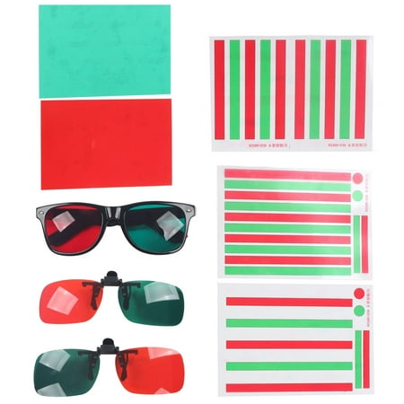 Red Green Amblyopia Glasses, Amblyopia Corrective Glasses Color ...