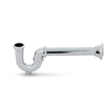 Highcraft 28171 Utility/ Milwaukee P-Trap with Drain Plug for Tubular ...