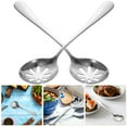 Meijiashe Stainless Steel Slotted Serving Spoons (2pcs) - Buffet ...