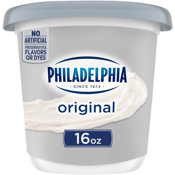 Philadelphia Original Cream Cheese Spread, 16 oz Tub - Walmart.com