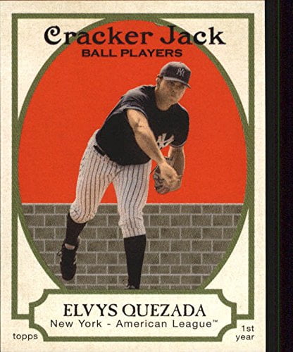 2005 Topps Cracker Jack Mini Stickers #200 Elvys Quezada MLB Baseball ...