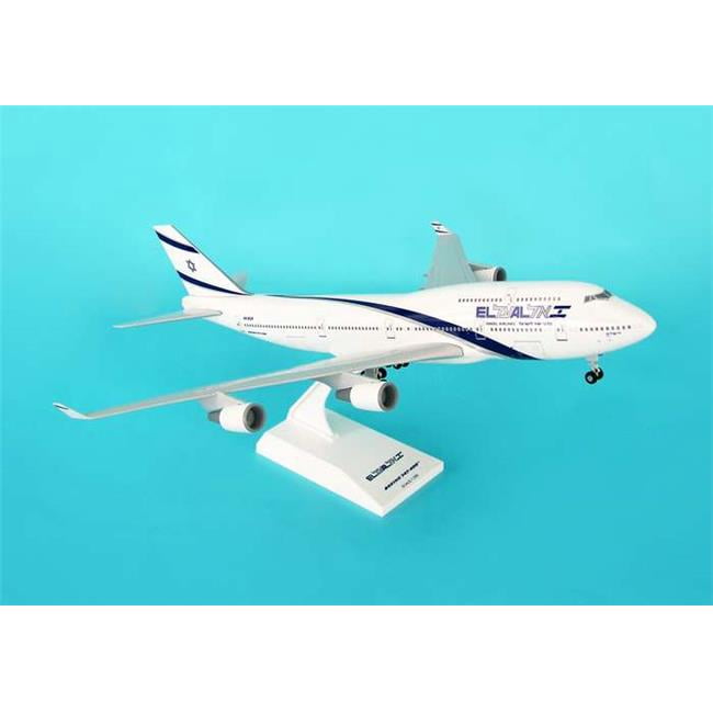 Daron SKR488 Skymarks El Al 747- 400 with Gear - Walmart.com