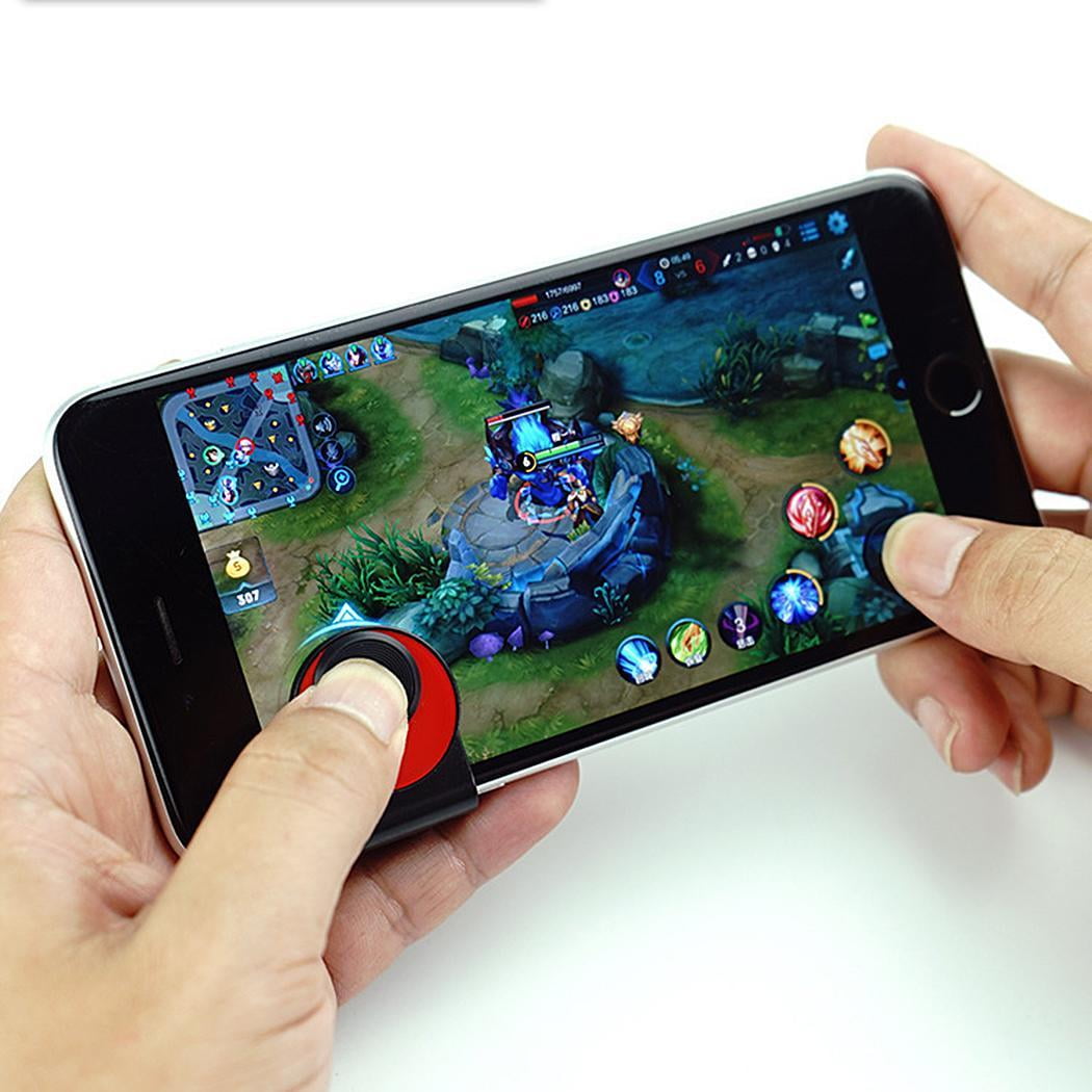 Mini Game Controller Touch Screen Tablet Joystick Joypad For Smartphone