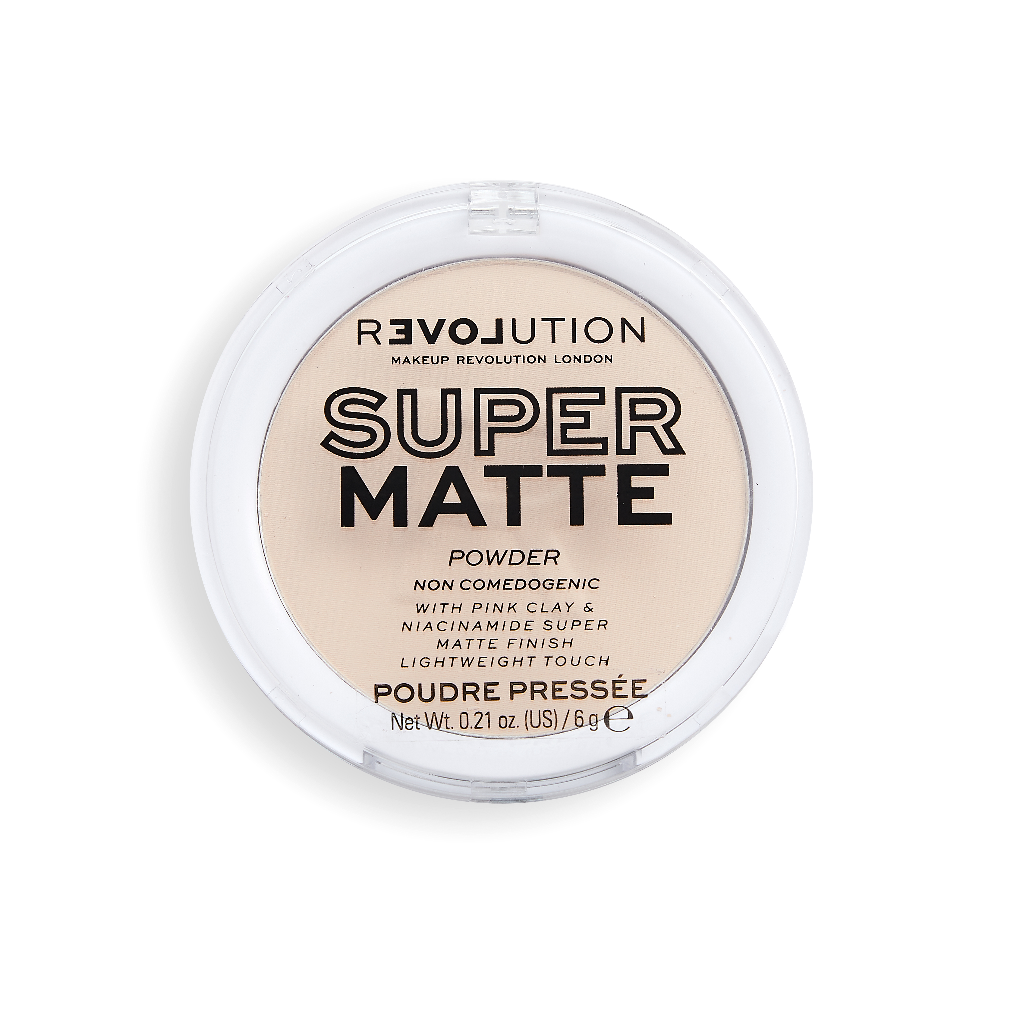 Relove by Revolution Super Matte Pressed Powder Translucent - Walmart.com