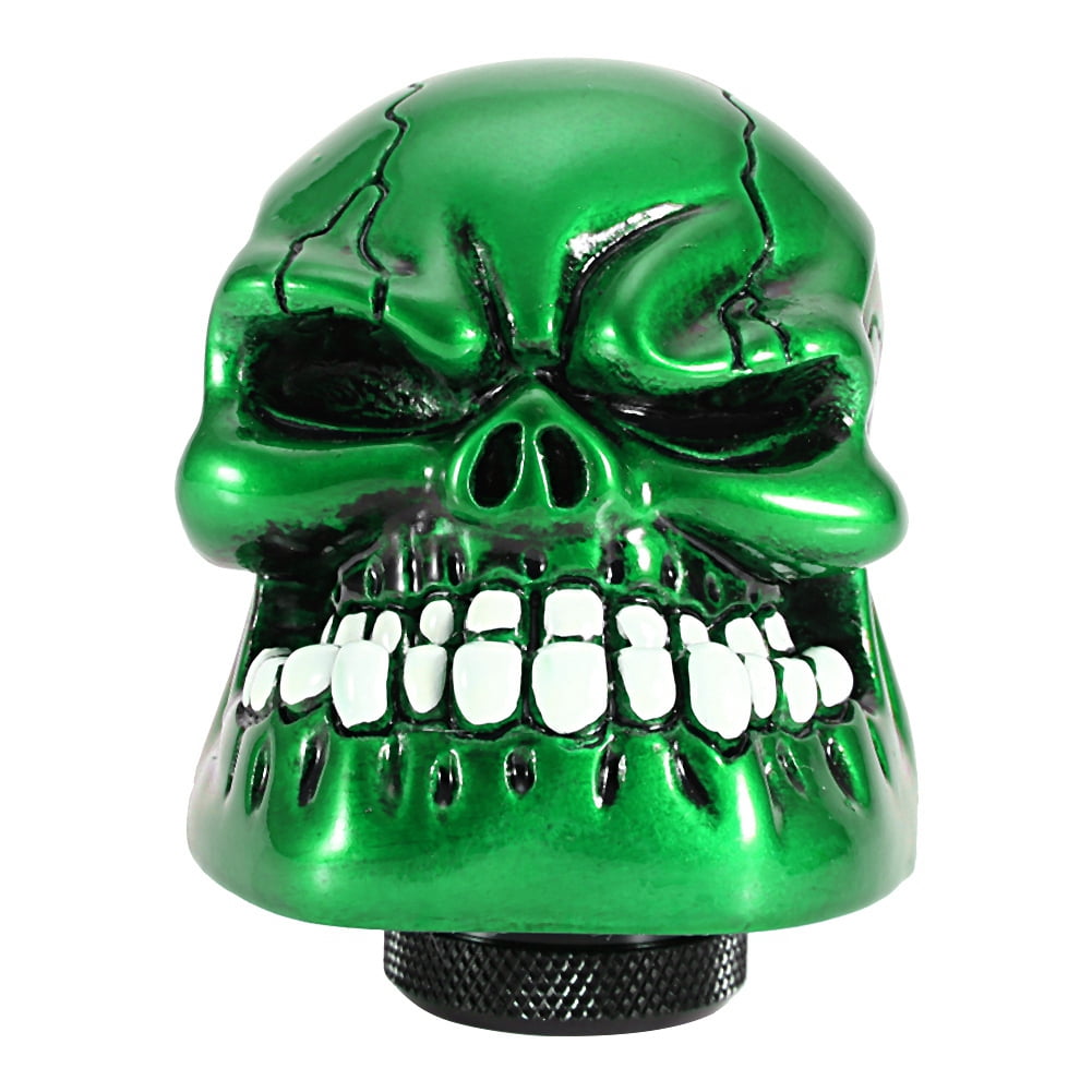 LYUMO Skeleton Skull Head Car Modified Gear Shift Knob Stick Lever ...