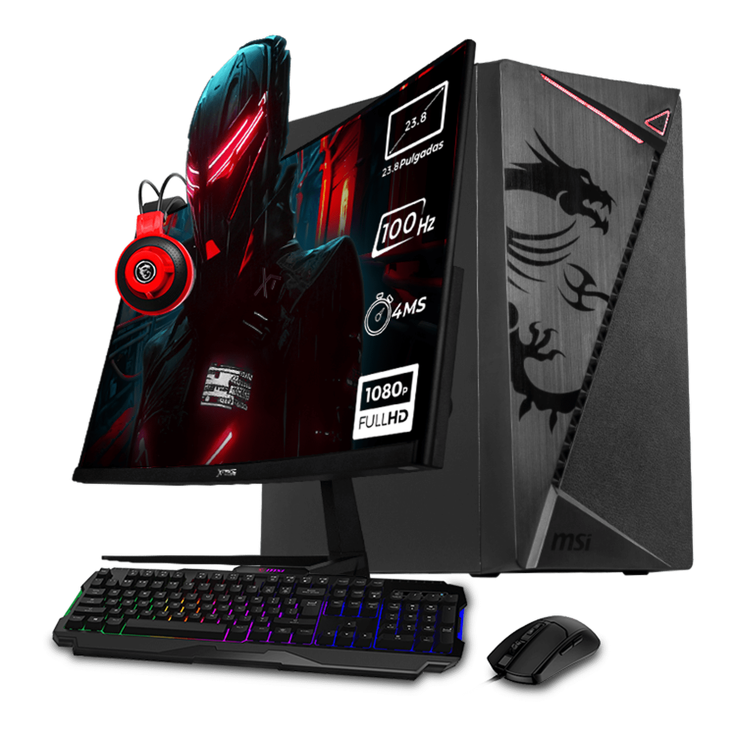 Xtreme PC Gaming MSI AMD Radeon Vega Renoir Ryzen 7 5700G 16GB SSD ...
