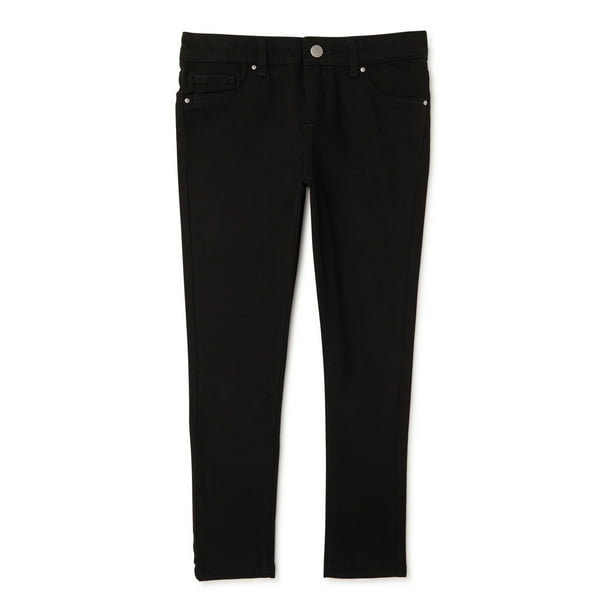 Wonder Nation Girls Kid Tough Skinny Jeans, Sizes 5 -18 & Plus ...