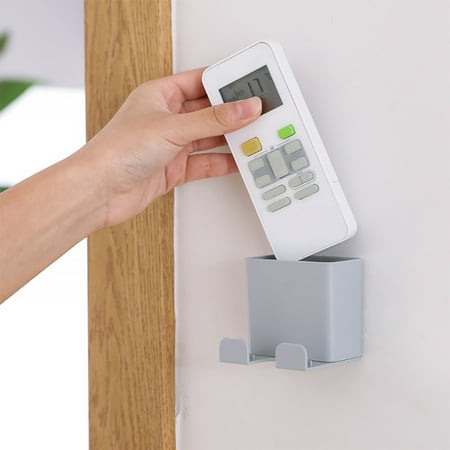 Wall Hanging Remote Controller Bracket Home Mobile Phone Rack No Hole ...