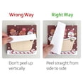 Wrapables Happy Holidays Christmas Sticky Notes, Adhesive Winter ...