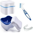 QD-Gotrays Denture Bath Kit, Includes 2 Cups, 2 Strainer Baskets, 2 Cleaner Brushes - Walmart.com