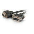 C2G 6ft Serial RS232 DB9 Cable with Low Profile Connectors F/F - In ...