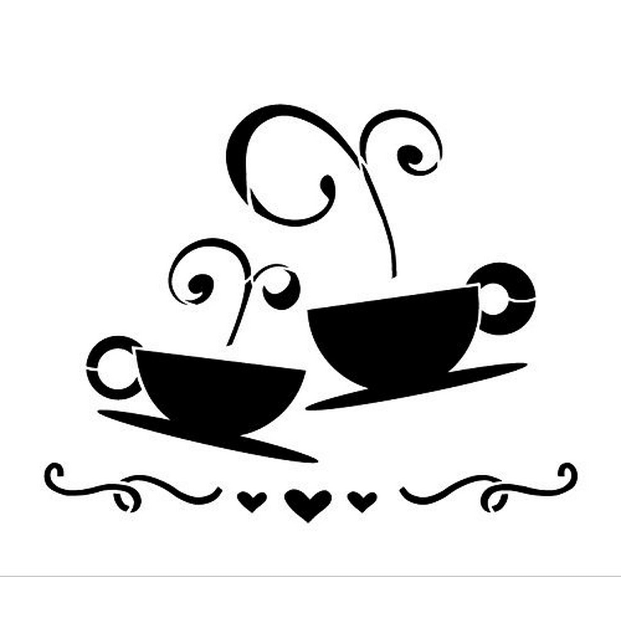 Fancy Teacup Silhouette