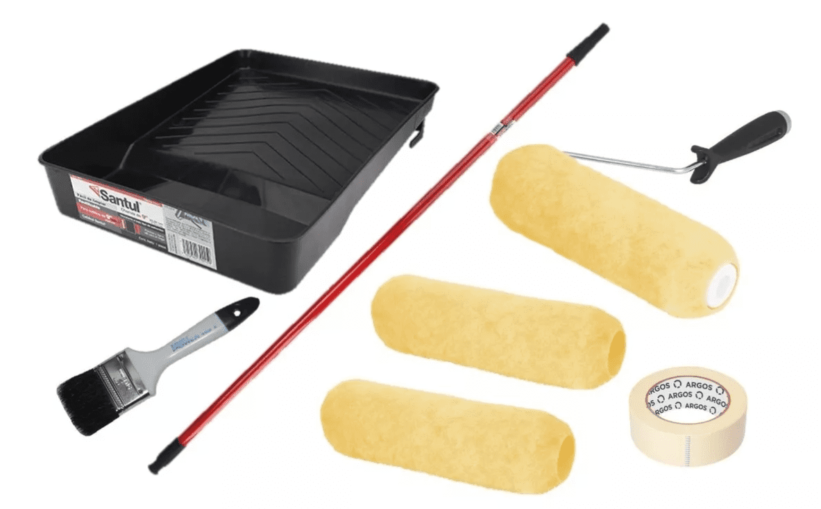 Kit Completo Para Pintar Charola, Rodillos, Brocha Y Más | Walmart en línea