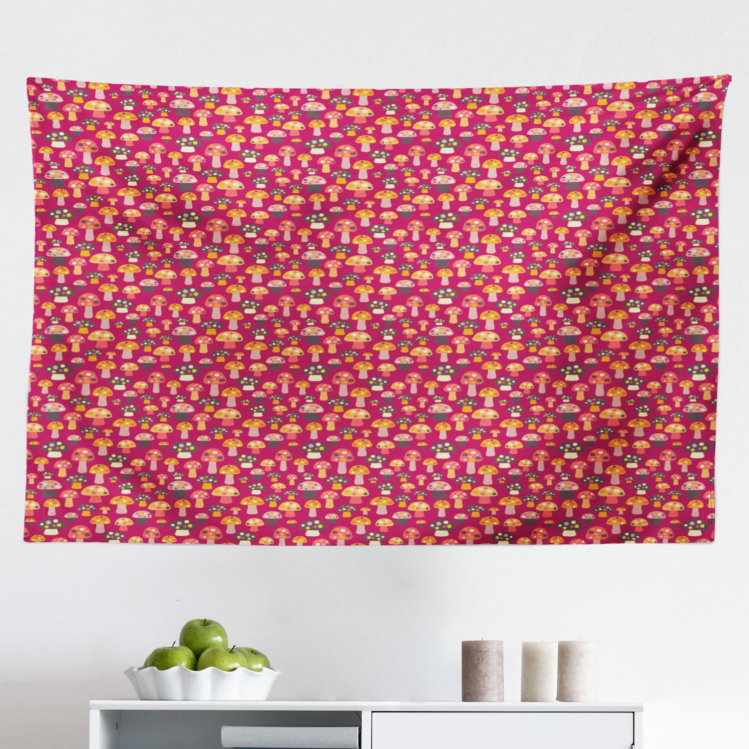 Tropical Tapestry, Brazilian Rainforest Composition with Branches ...