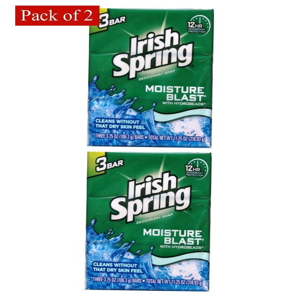 Irish Spring 3 barras de jabón Master Blast (paquete de 2) | Bodega ...