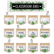 Confetti Classroom Jobs Bulletin Board Set - Educational - 49 Pieces ...