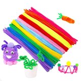 KALLORY DIY Twisted Stick 200Pcs Multi Color for Children Craft Making ...