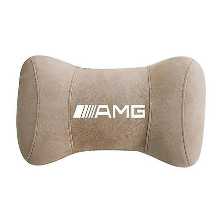 Suitable For Amg Mercedes-benz Memory Foam Headrest Pillow Car Headrest ...
